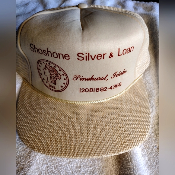 Mohr's | Accessories | Shoshone Silver And Loan Vintage Trucker Hat ...